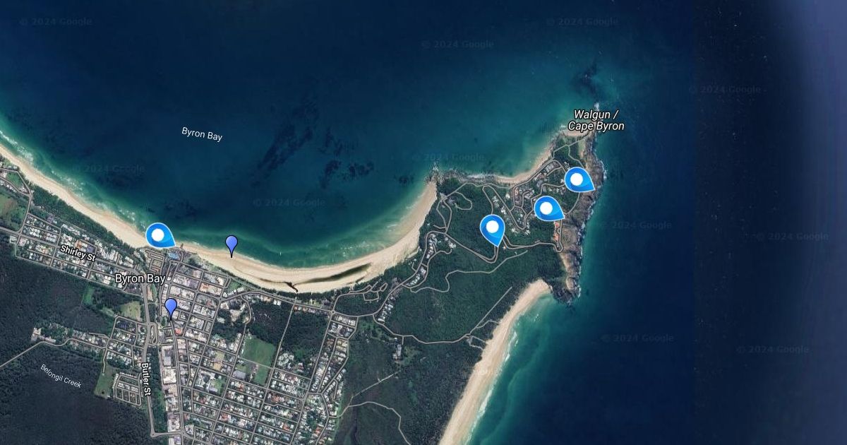 Scribble Map Byron Bay : Scribble Maps